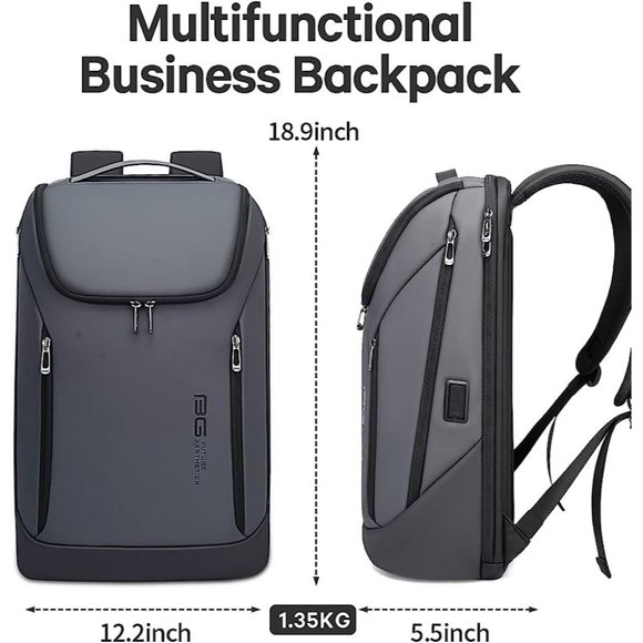 Bags | 156 Inch Business Smart Backpack With Usb Charging Port Backpack ...